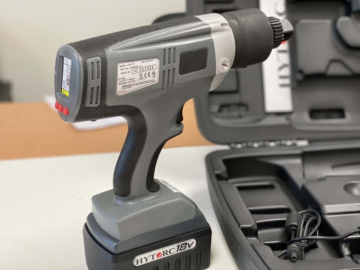 Hytorc Lion Gun - Electric Torque Tool, NEW – Reasontek