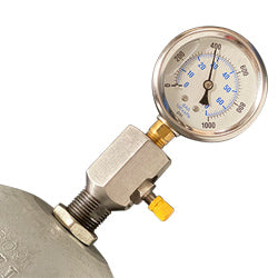 Accumulator Gauging Adapter, RGA-102, CS/SS – Reasontek